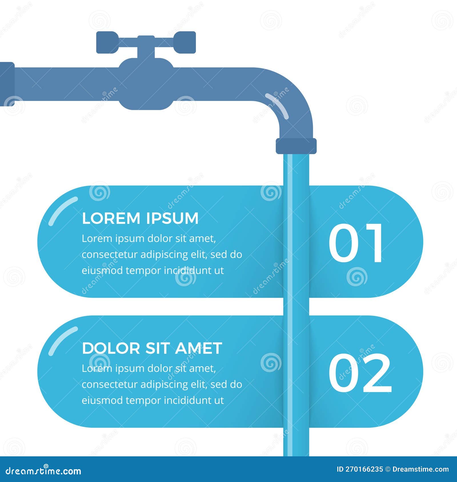 Water Infographics stock vector. Illustration of water - 270166235
