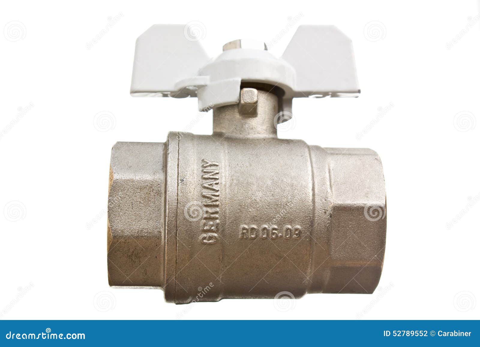 Water inlet valve stock photo. Image of backgrounds, house - 52789552