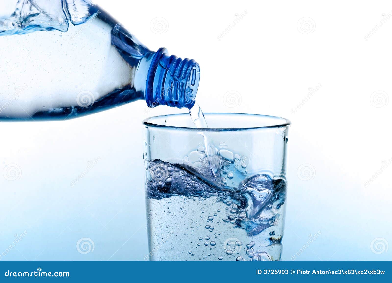 Water intake stock image. Image of blue, water, botle - 3726993