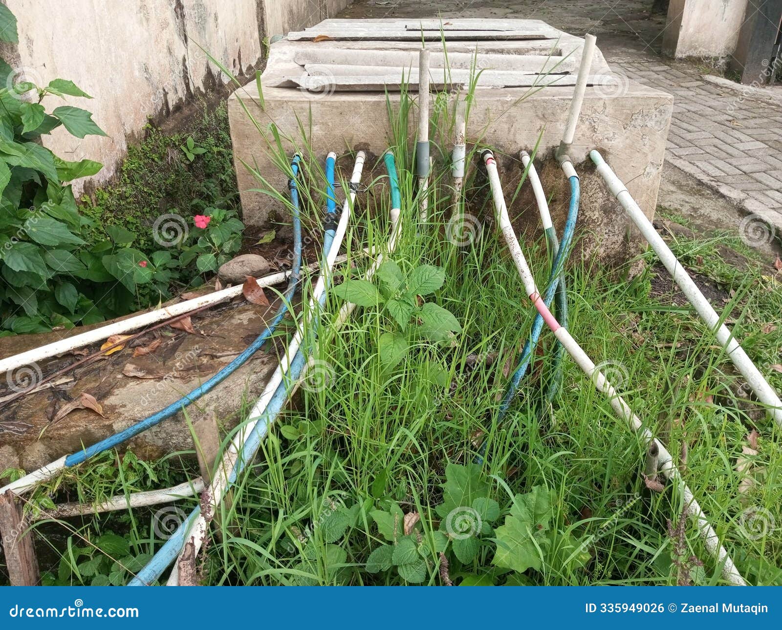 Water Intake Centers in Rural Areas in Indonesia Stock Photo - Image of ...