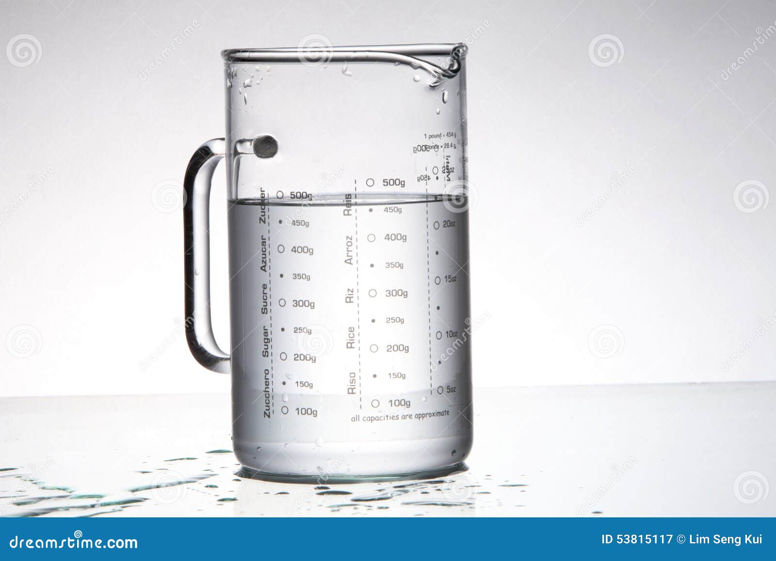 Water jar stock image. Image of transparent, container - 53815117
