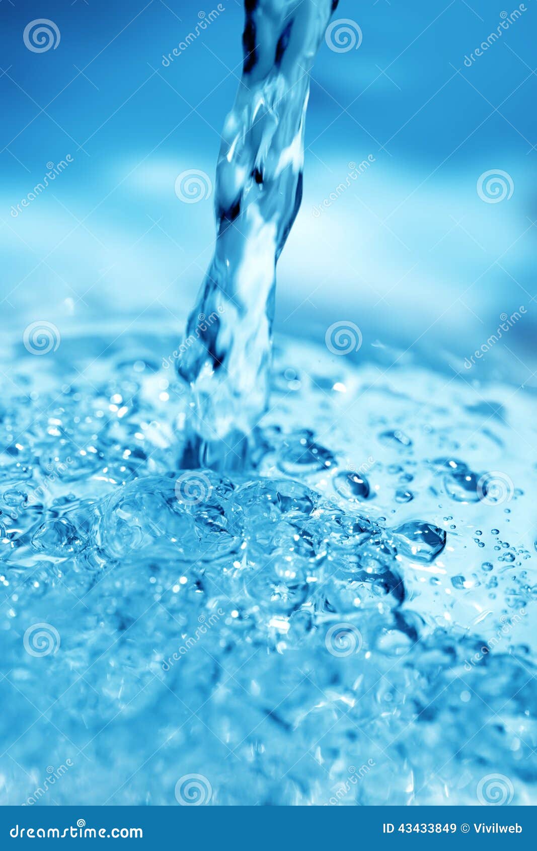 Water jet stock image. Image of drop, flowing, cold, aqua - 43433849