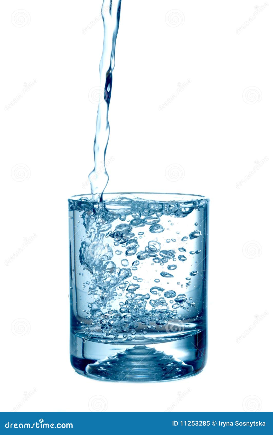 Water jet in glass stock image. Image of water, sparkling - 11253285