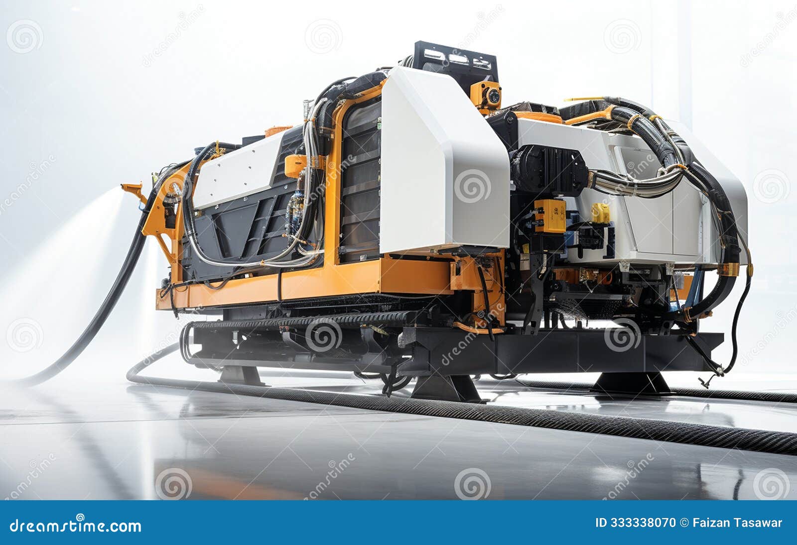 Sandblasting Machine Isolated On Transparent Background. Royalty-Free ...