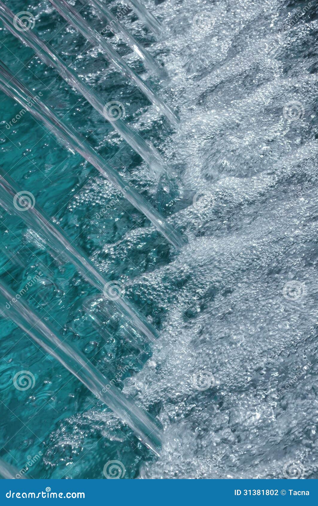 Water jets stock photo. Image of fountain, delivery, droplets - 31381802