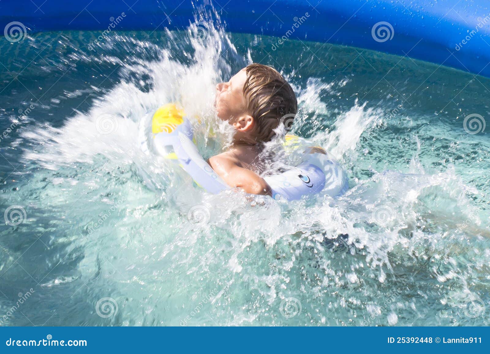 5 Years Old Boy In Swimming Trunks Royalty-Free Stock Image ...