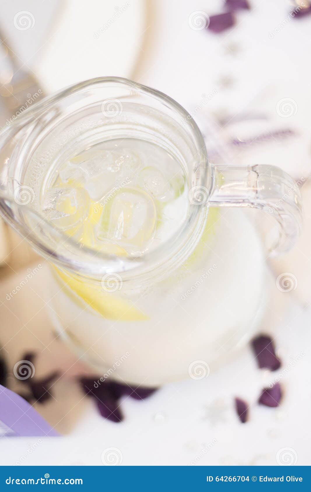 Water Jug on Table in Wedding Party Stock Photo - Image of restaurants ...