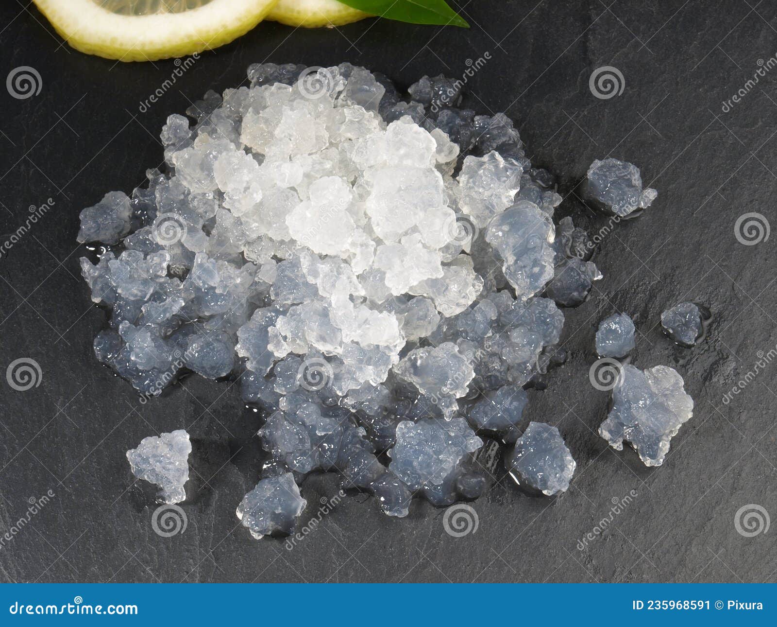 Water Kefir - Healthy Nutrition with Lemon Stock Image - Image of ...