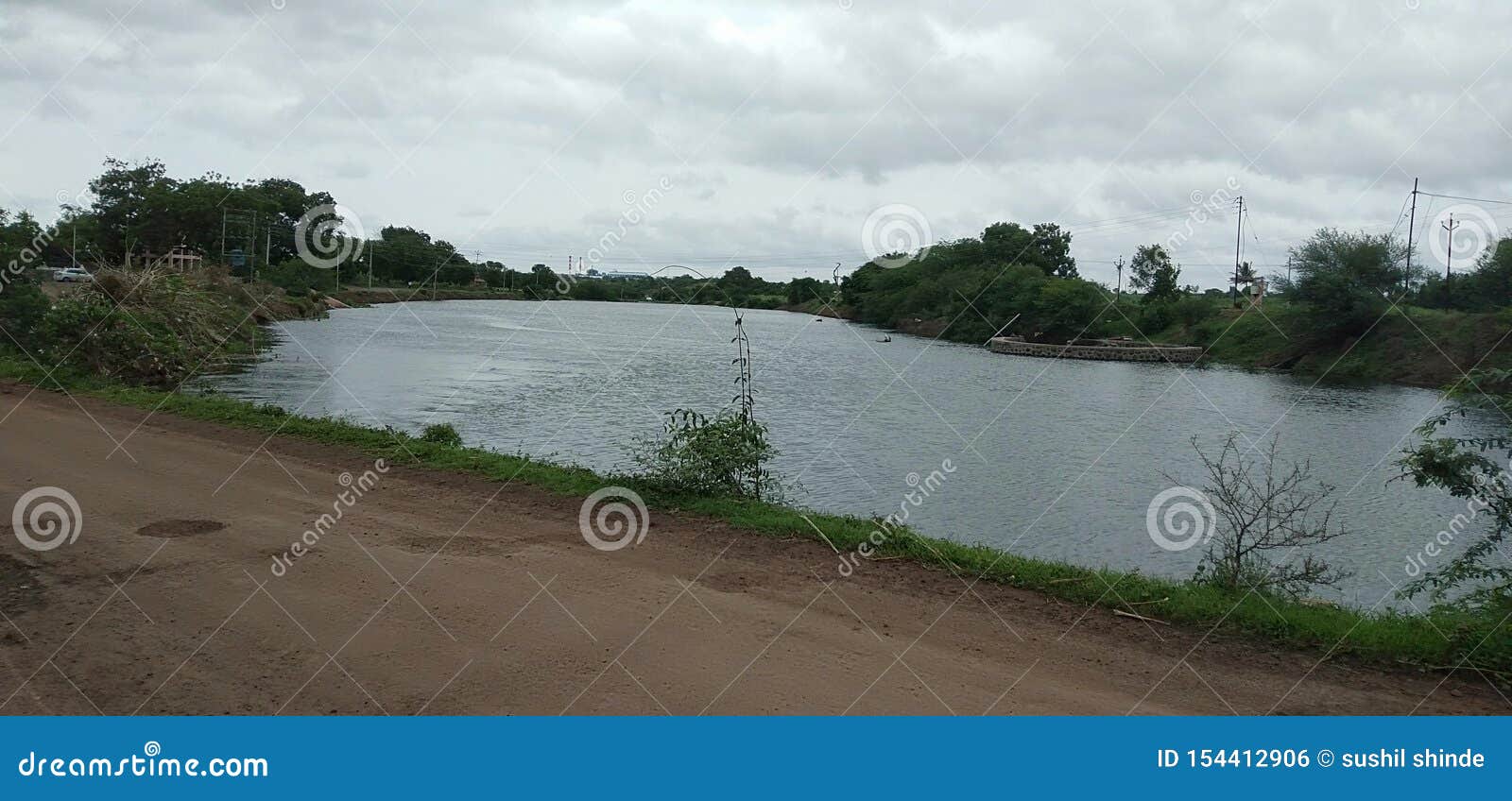 Water Lake Sky Pond Running Water Stock Photo - Image of pond, running ...