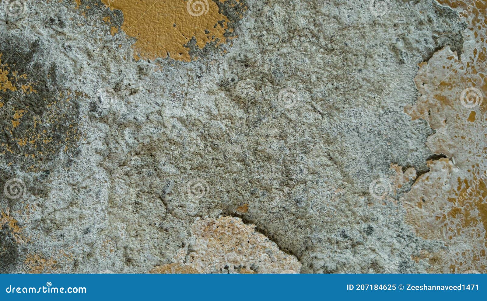 The Paint Of The Damp Wall Has Rotted, The Paint Of The Wall Has Peeled ...