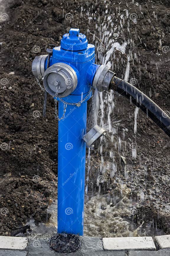 Water Leaking from Fire Hydrant Editorial Photo - Image of hydrant ...