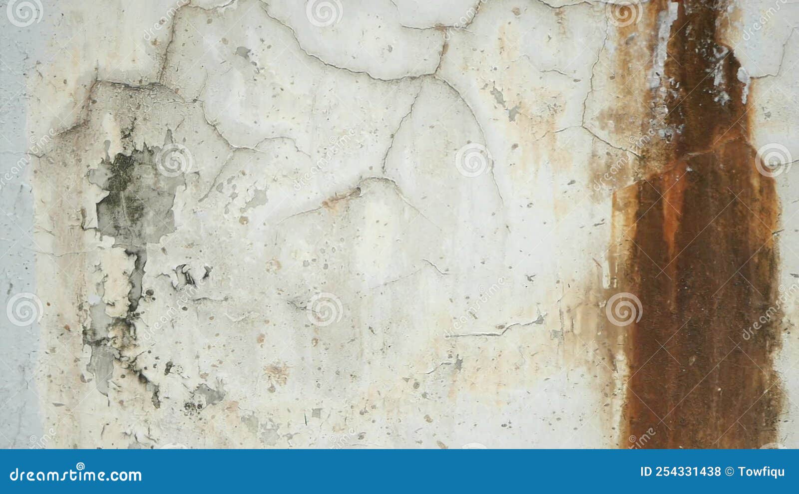 Water Leaks on the Wall Damage the Paint. Stock Footage - Video of ...