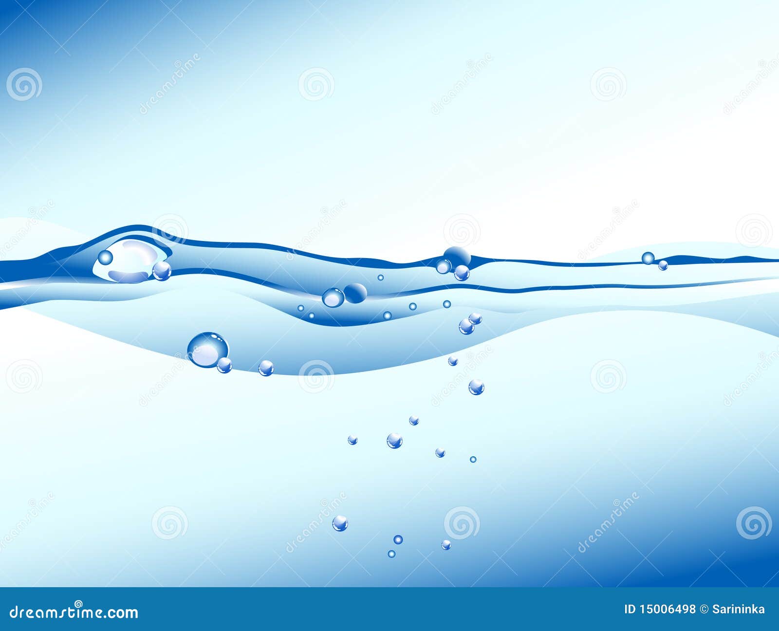 Water level stock vector. Illustration of splash, wave - 15006498