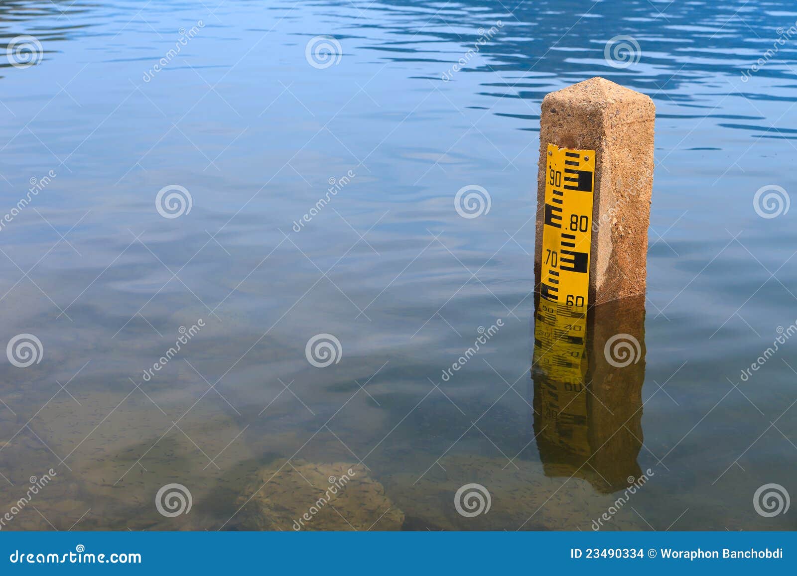 Water level stock photo. Image of drought, measurement - 23490334