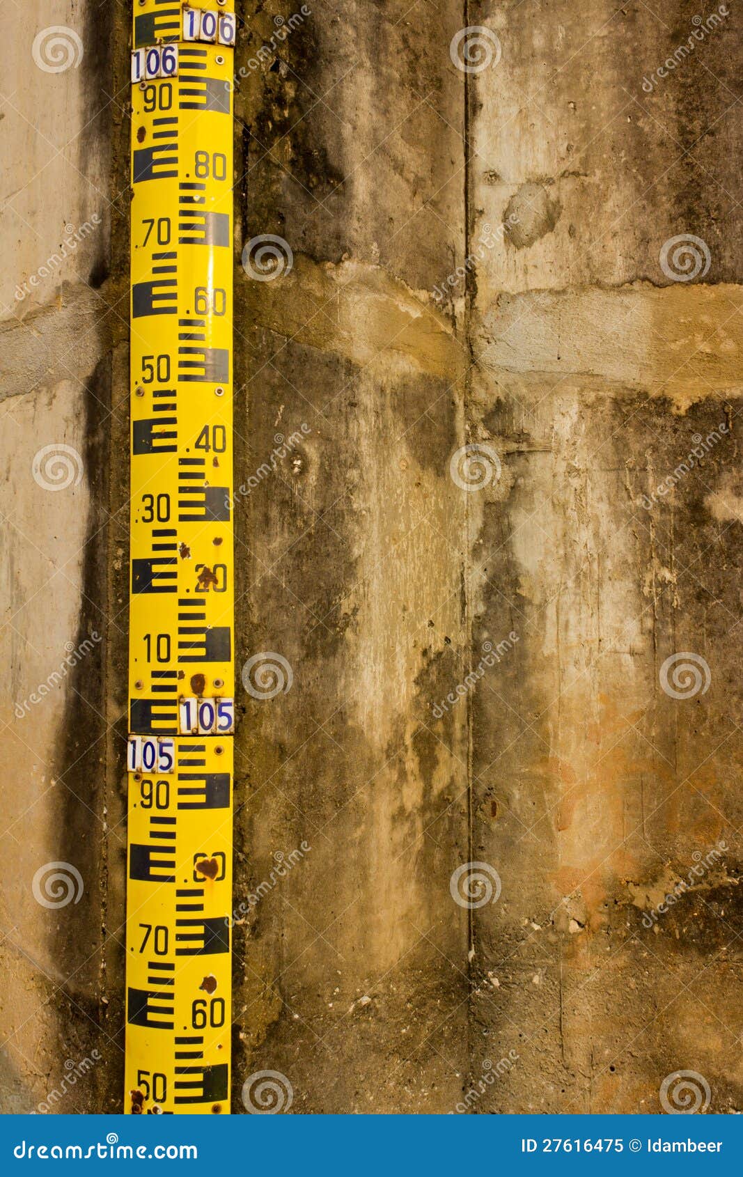 Water level stock image. Image of outside, vertical, environmental ...