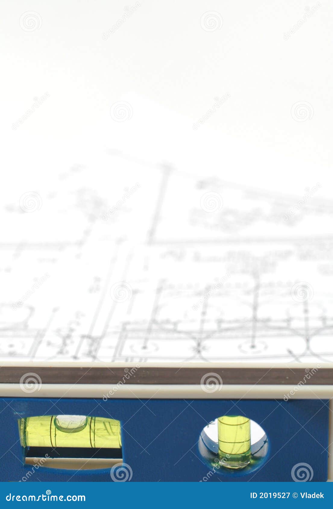 Water Level and Architectural Plans Stock Image - Image of diagram ...