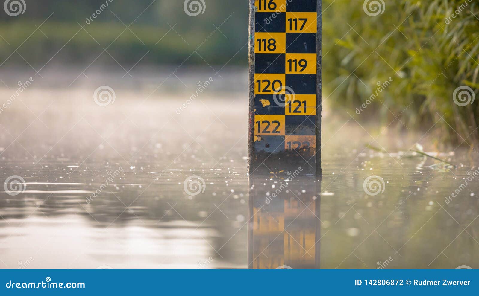Water level depth meter stock photo. Image of measure - 142806872