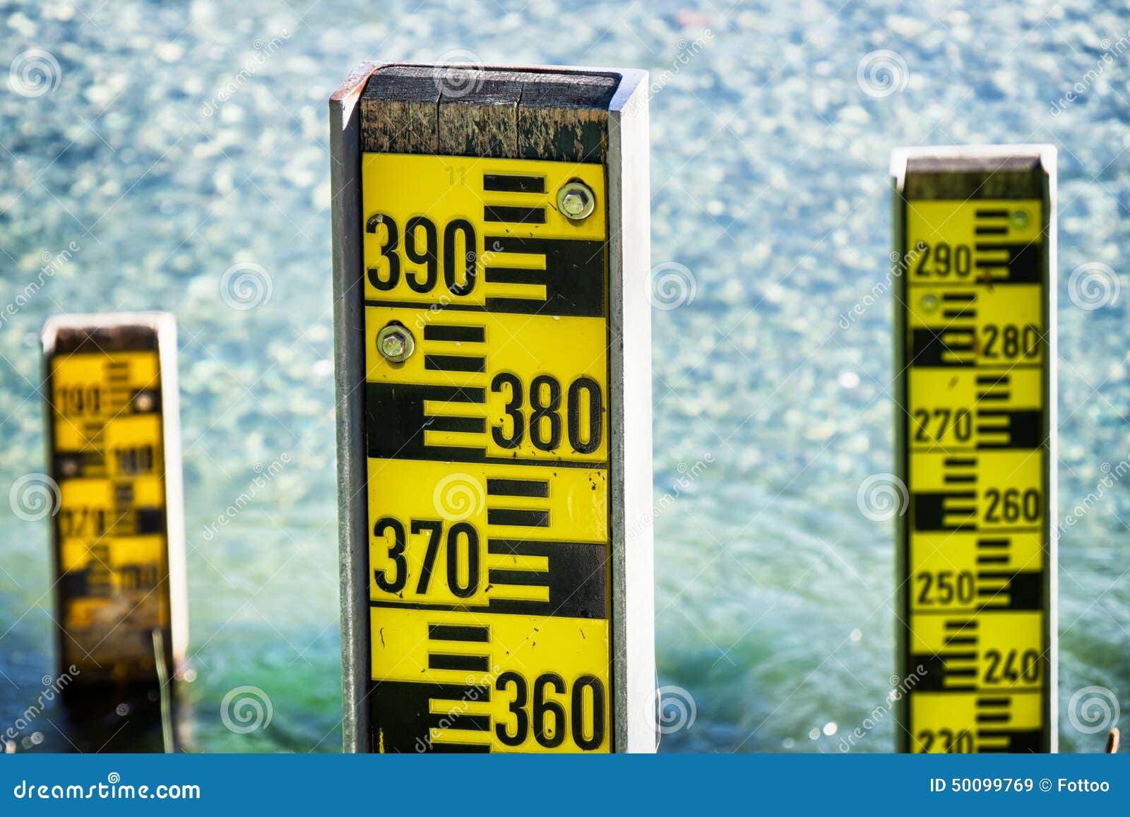 Water level indicator stock image. Image of flood, scale - 50099769