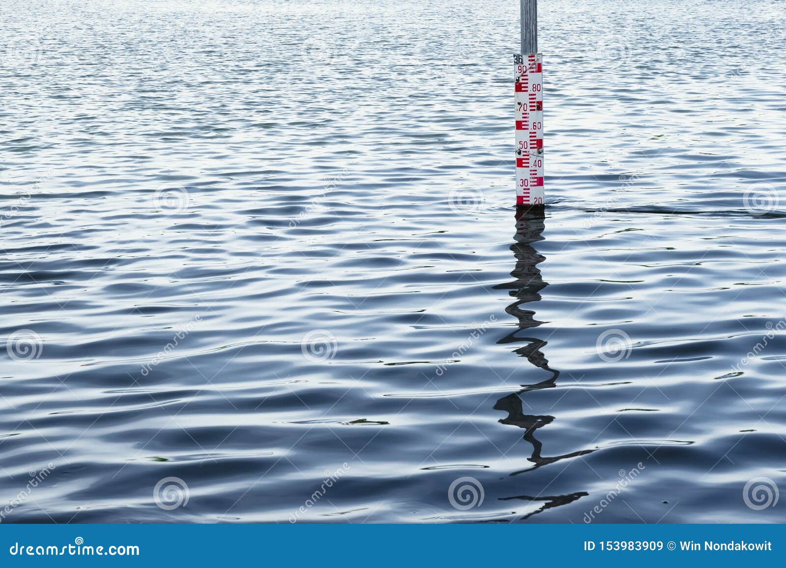 Water level measurement stock image. Image of irrigation - 153983909