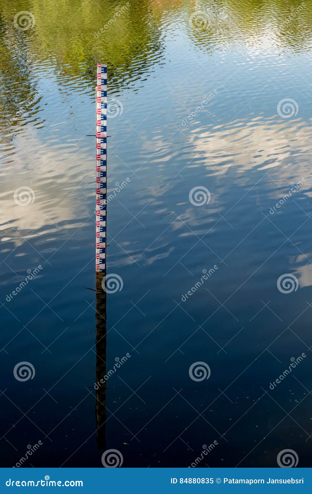 Water Level Pole Royalty-Free Stock Photography | CartoonDealer.com ...