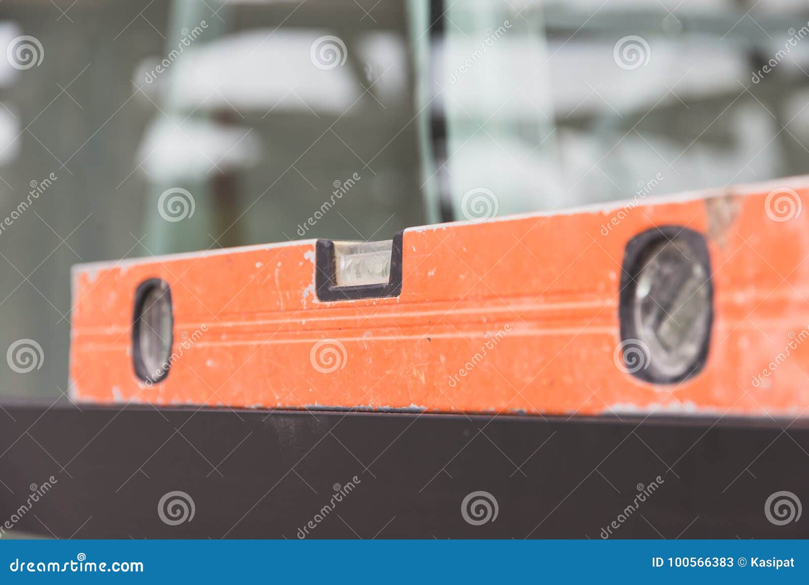 Water level tool stock image. Image of level, glass - 100566383