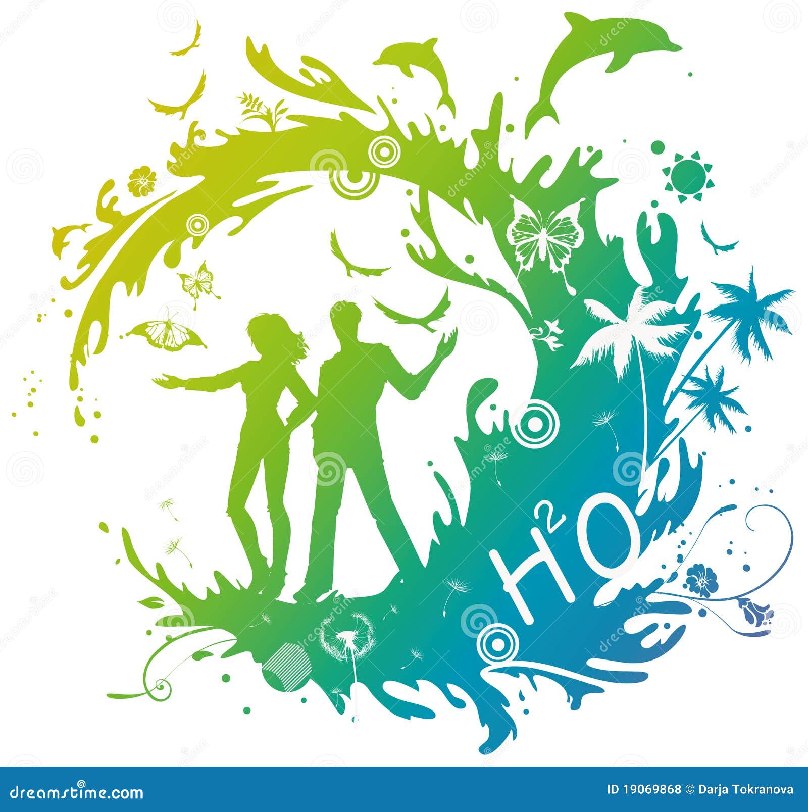 Water is life stock illustration. Illustration of global - 19069868