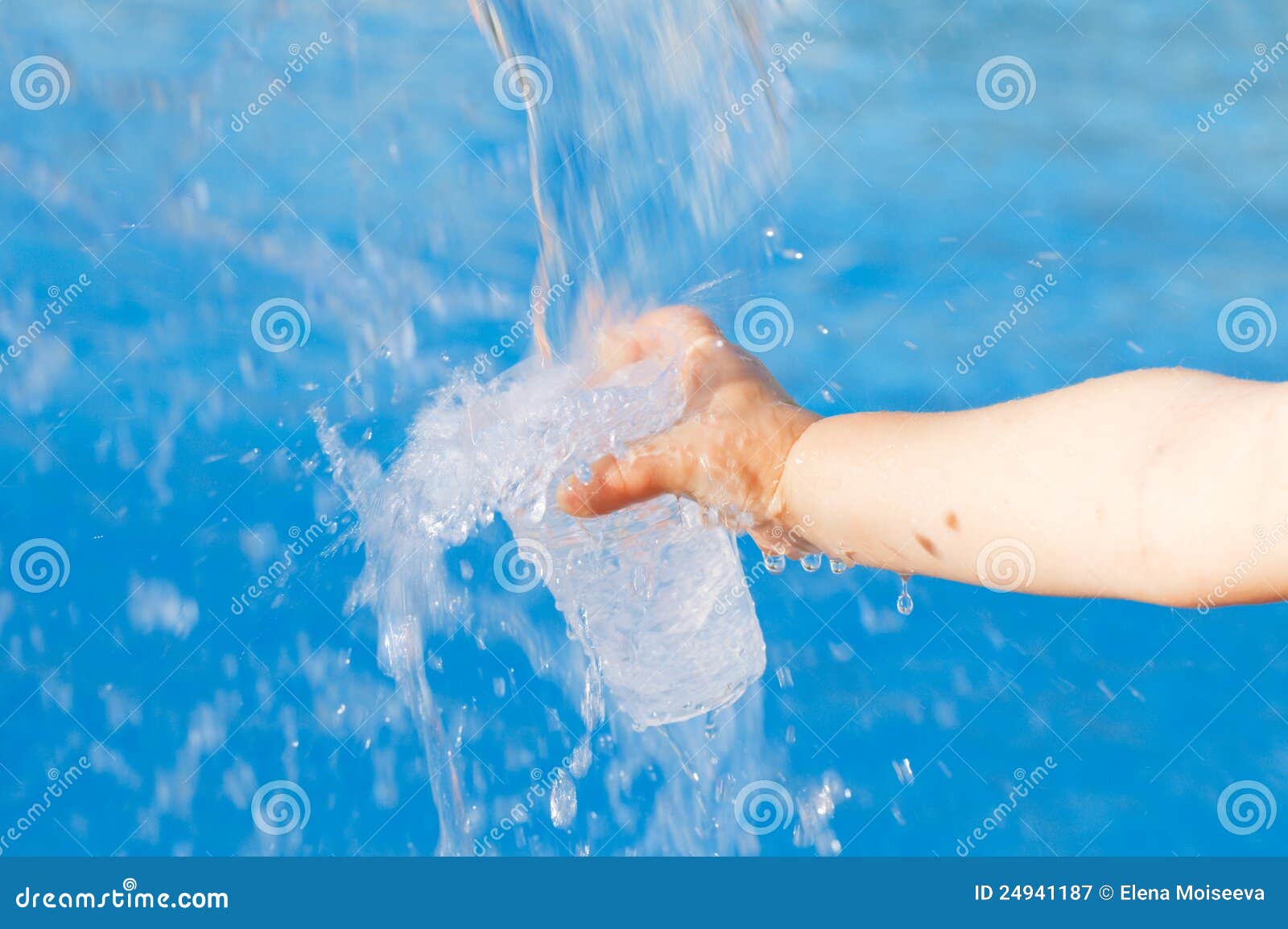 Water for Life or Life for Water . Stock Image - Image of space ...