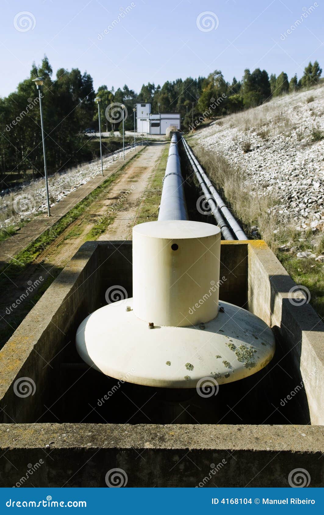 Water lift station stock photo. Image of drinking, storing - 4168104