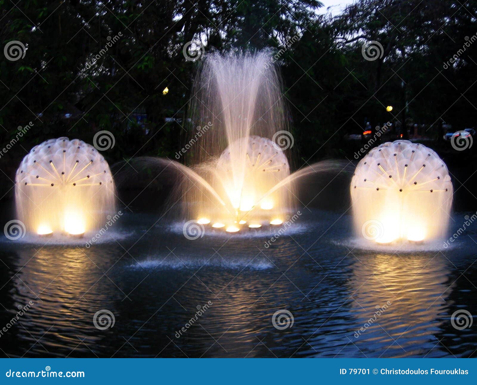 Water lights stock image. Image of shot, outdoors, lights - 79701