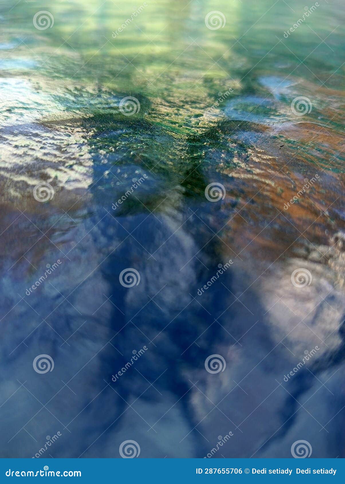Water-like Flat Glass Pattern Isolated on Abstract Background Stock ...