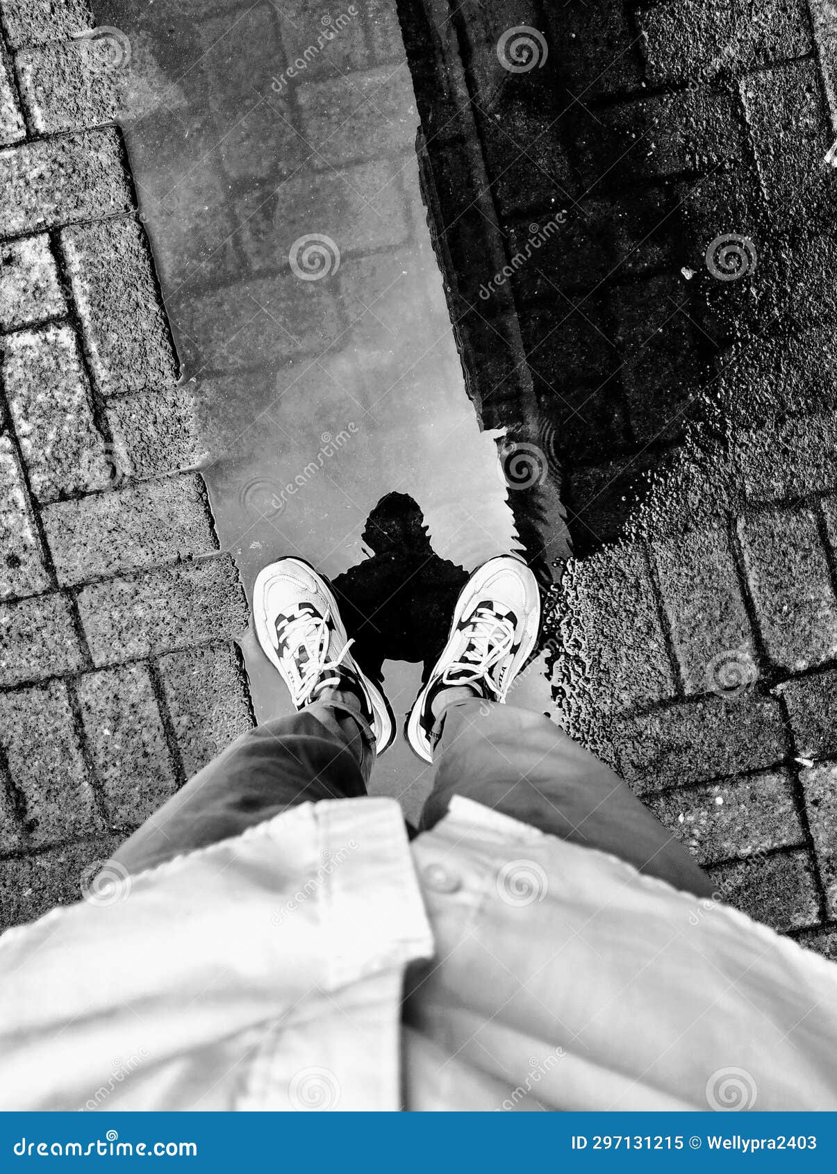 Water Like Mirror You Can See that Stock Image - Image of water, like ...