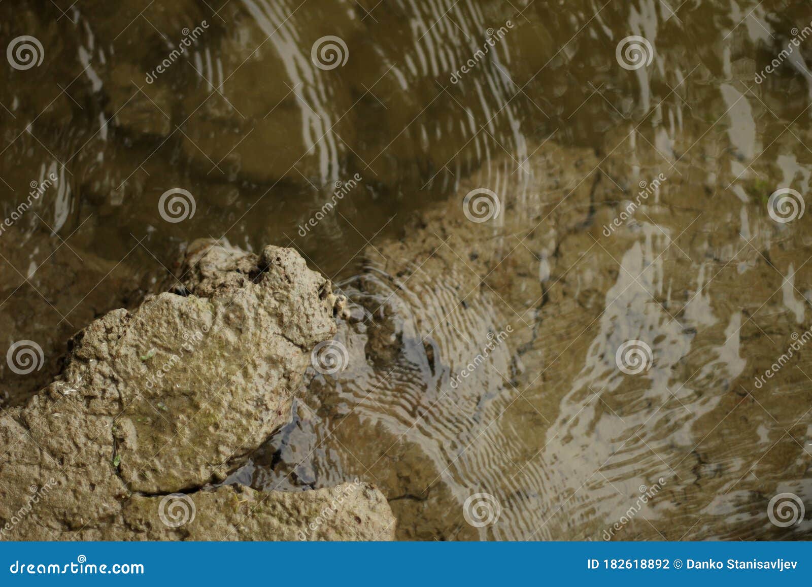 Water lines and mud stock photo. Image of water, cave - 182618892