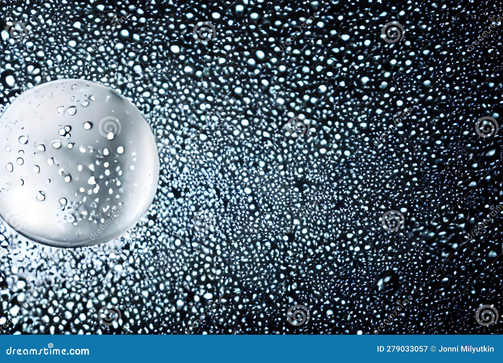 Water Liquid Splash in Sphere Shape Isolated, Generative AI Stock ...