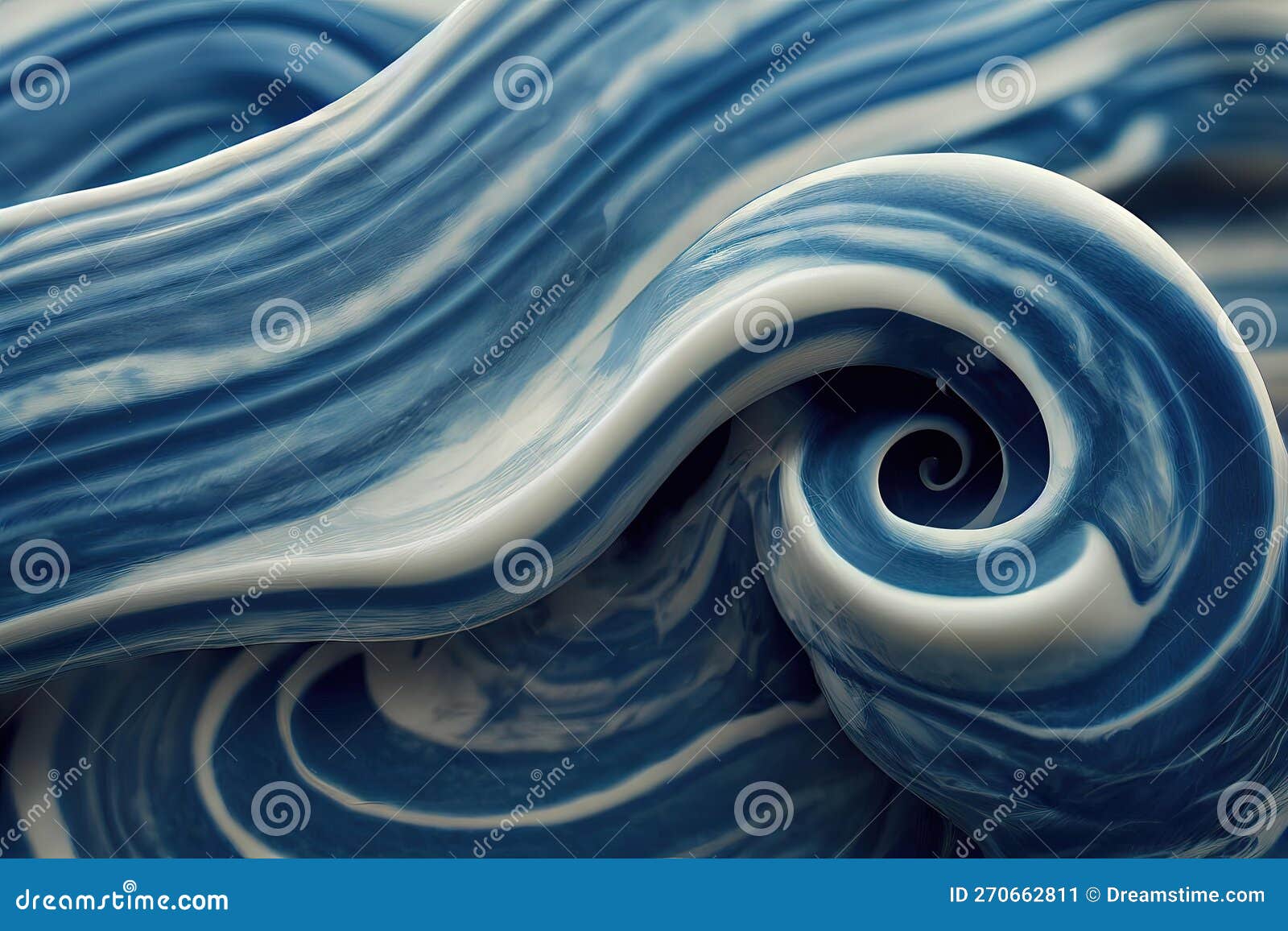 Water Liquid Whirl Splashes and Fluid Wave Swirl Falling with Air ...