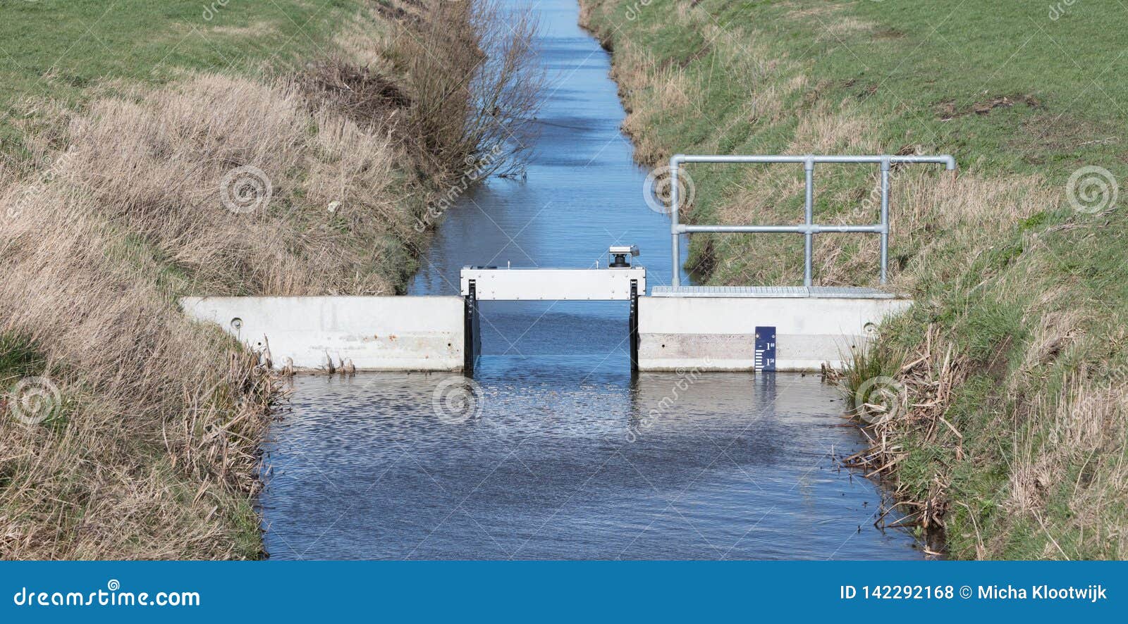 Water Management in the Netherlands Stock Photo - Image of manmade ...