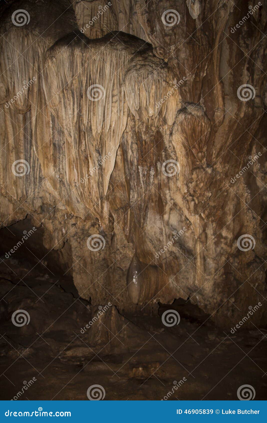 Cave Water Marks stock image. Image of dark, geological - 46905839