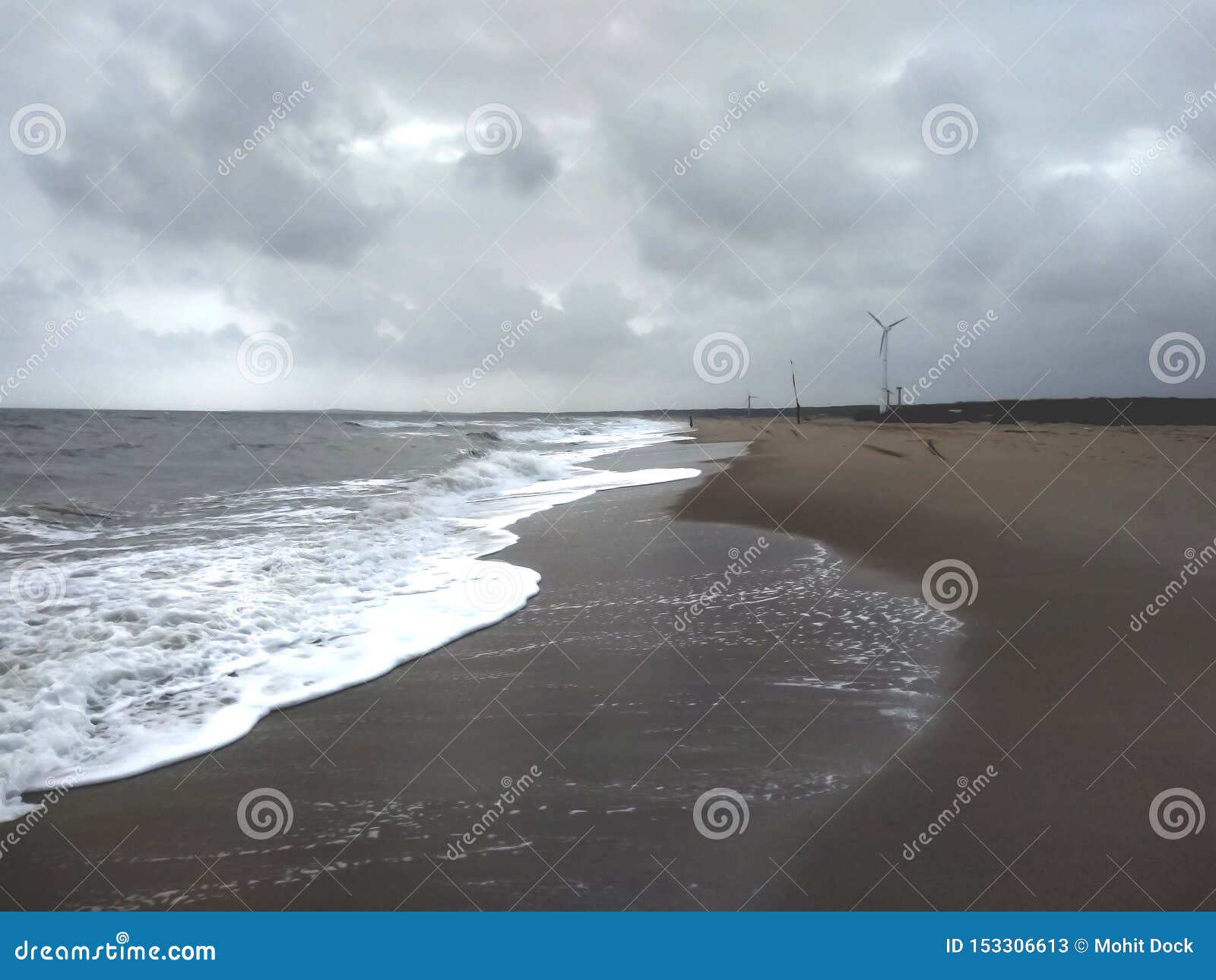 Water Meet Beach in Mandavi Stock Image - Image of love, meet: 153306613