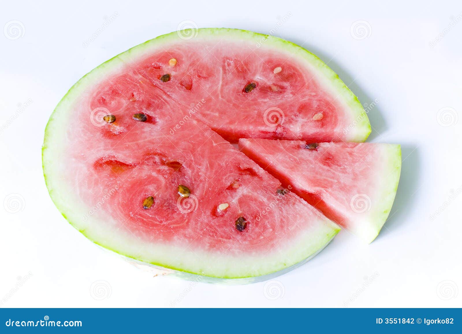 The Water-melon Chart Picture. Image: 3551842