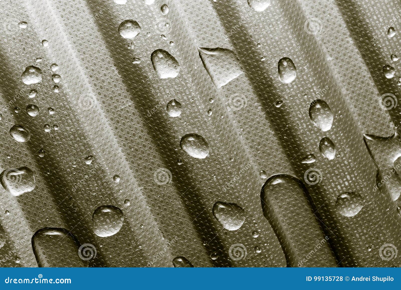 Water on Metal Surface As Background Stock Photo - Image of surface ...