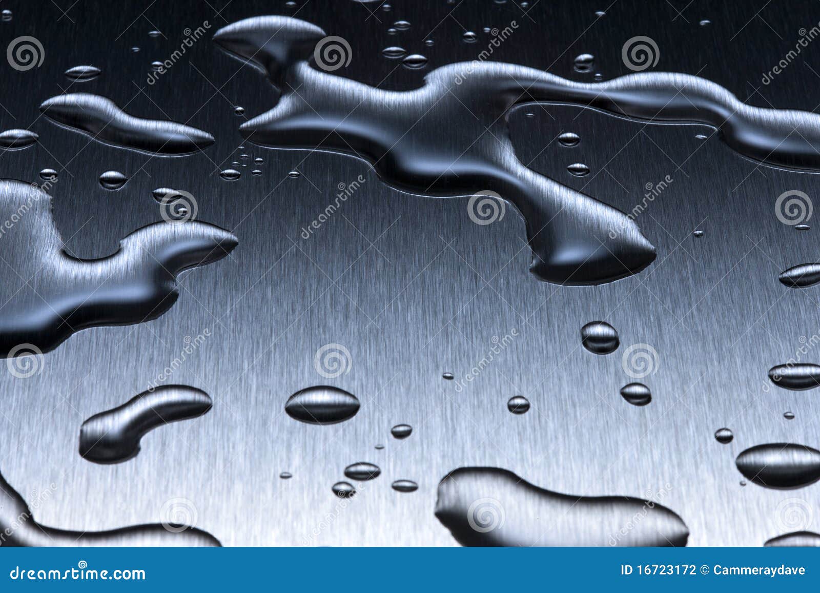 Water Metal Waterdrops Background Stock Photo - Image of texture ...