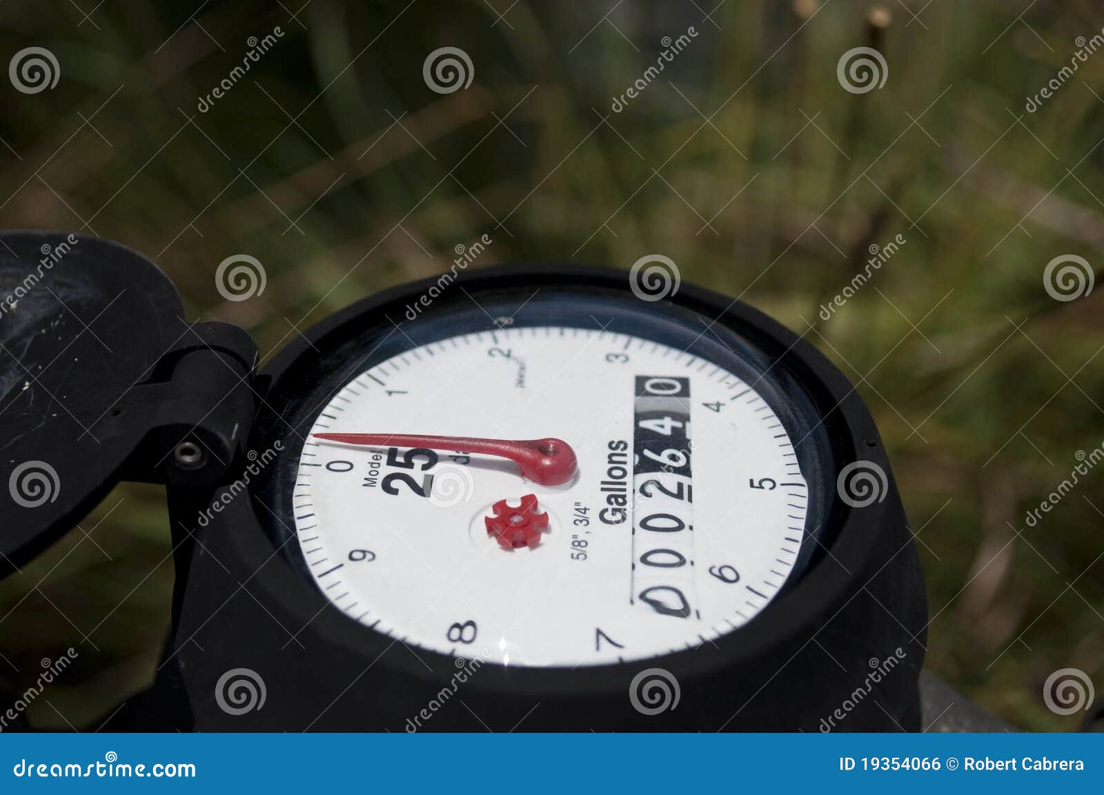 Water Meter stock photo. Image of readout, instrument - 19354066