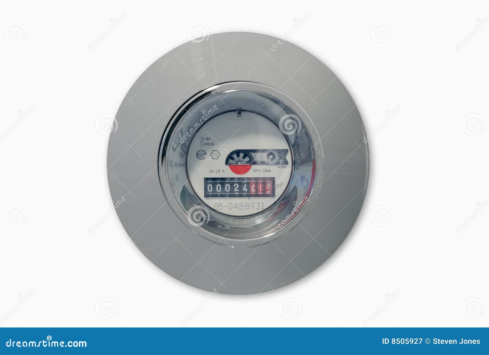 Water Meter stock image. Image of measurement, monitor - 8505927
