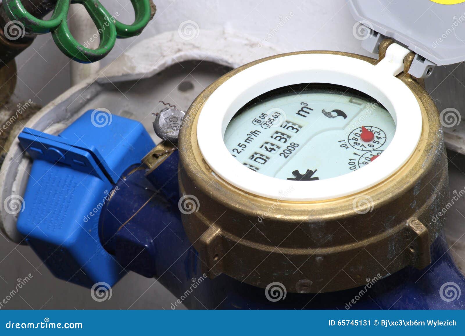Water Meter Stock Photo | CartoonDealer.com #53429010