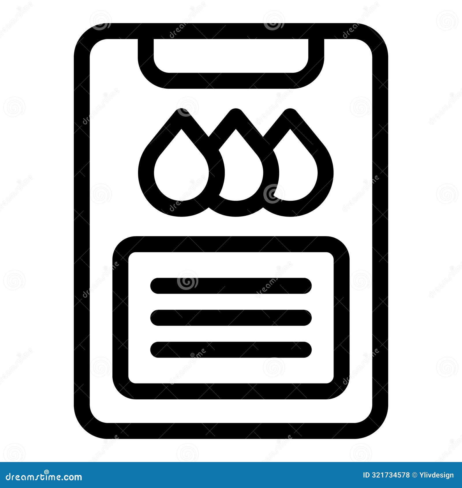 Water Meter Reading Icon Representing Utility Bill Payment Stock ...