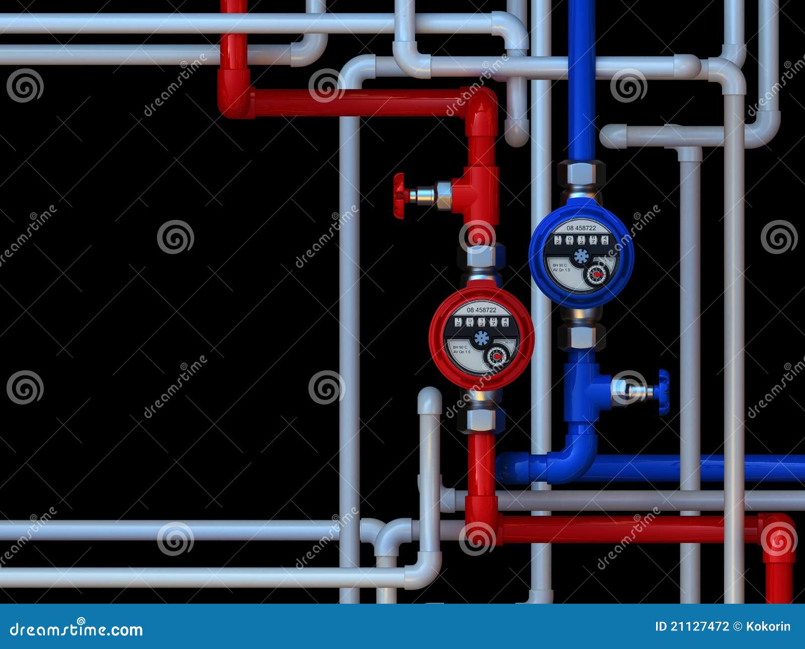 Water Meters Icon Cartoon Vector Illustration | CartoonDealer.com #88212604