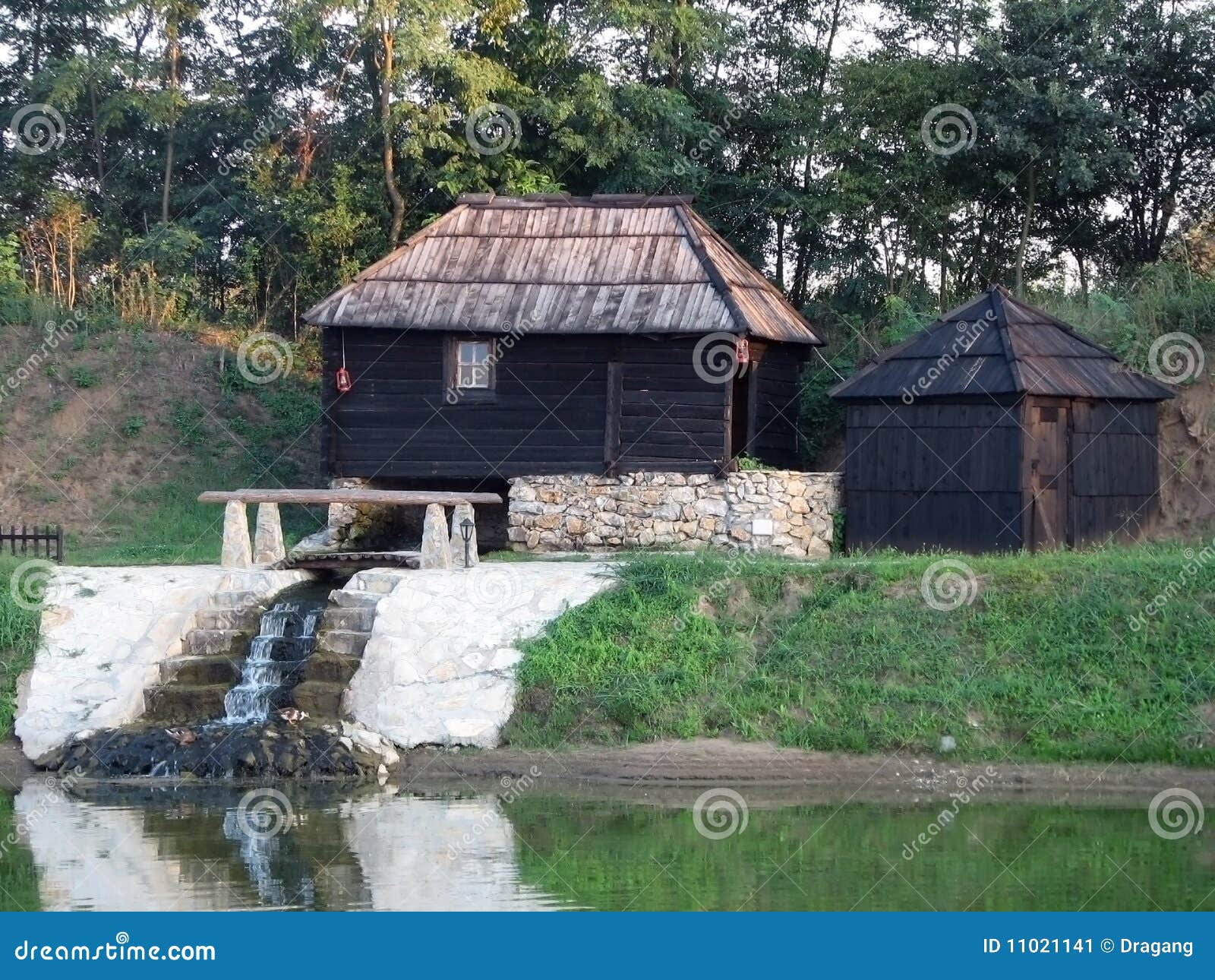 Water mill stock image. Image of green, outdoor, nature - 11021141