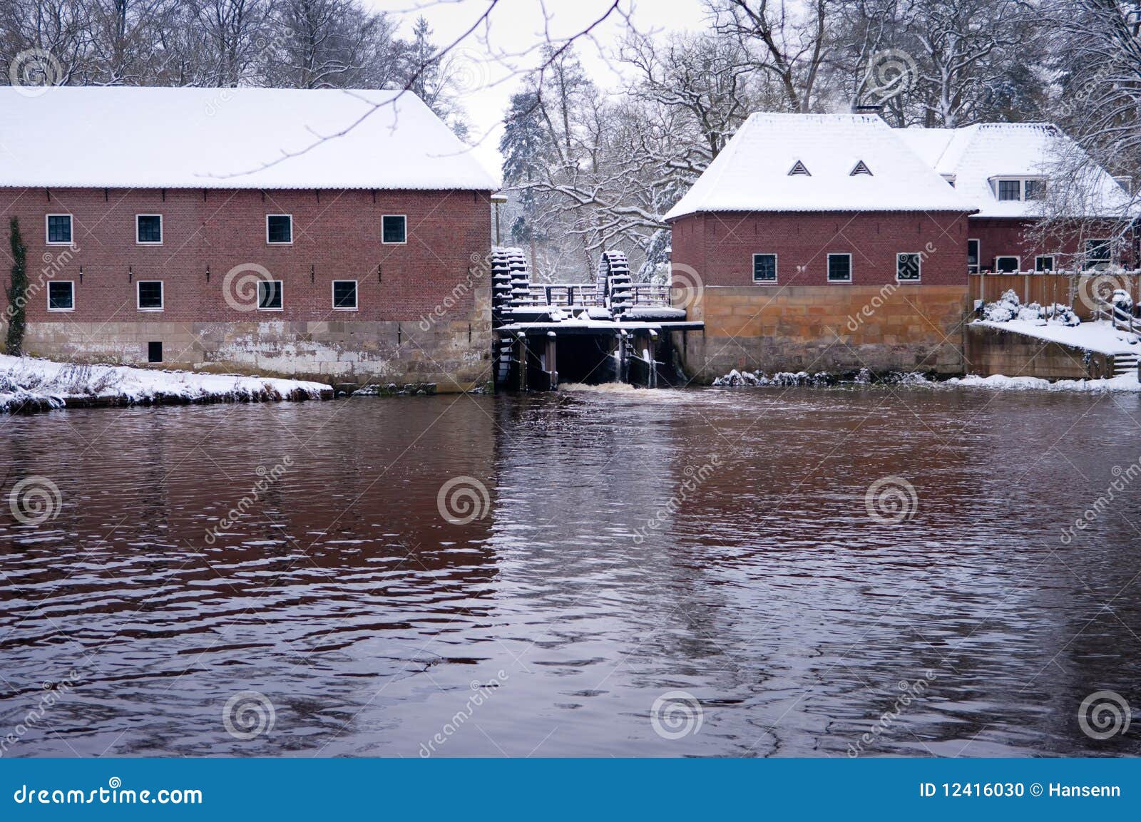 Water mill stock photo. Image of restored, energy, farming - 12416030