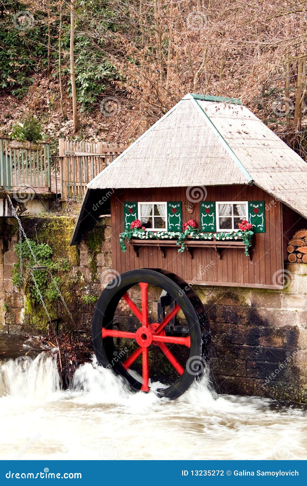 Water mill stock photo. Image of water, beauty, river - 13235272