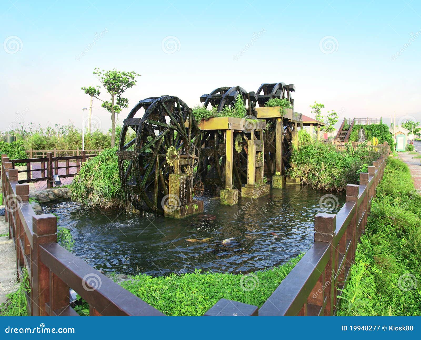 Water mill stock image. Image of landscape, energy, history - 19948277