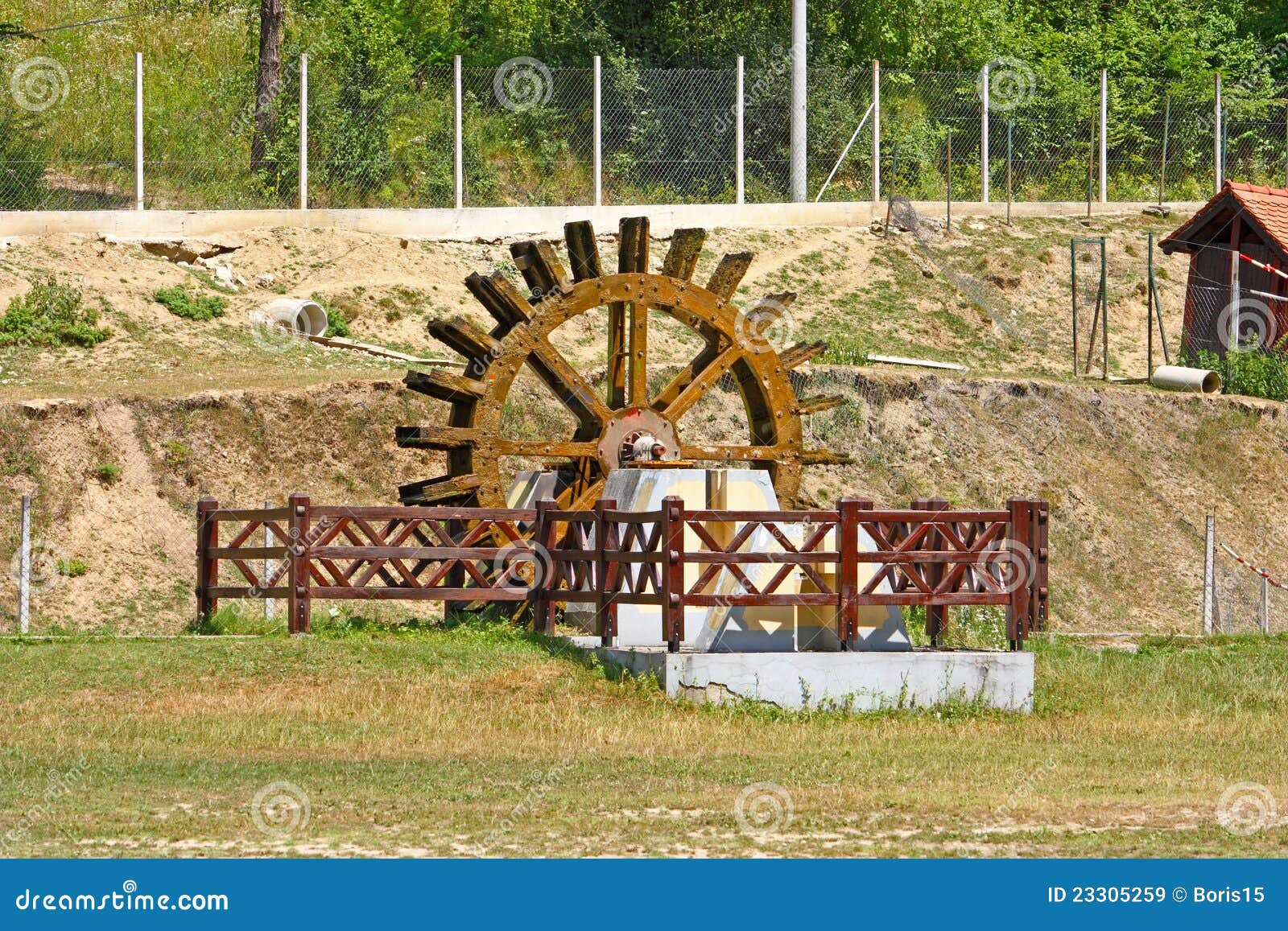 Water mill stock image. Image of technology, water, mill - 23305259